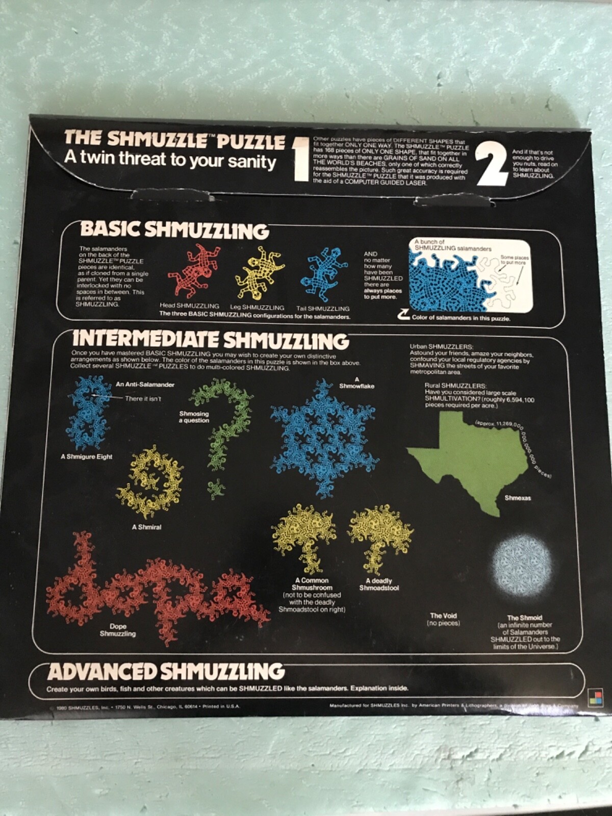 Shmuzzle Puzzle 1980 SP-103 Autumn Reflections 168pc Fall Trees ...