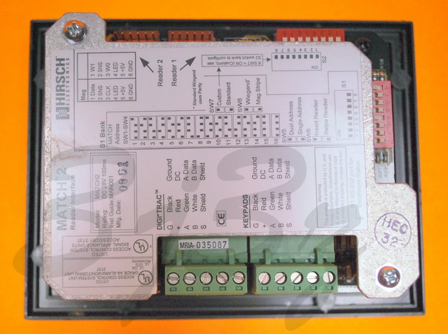 Hirsch Electronics Match 2 MRIB Reader Interface 4 Units for sale ...