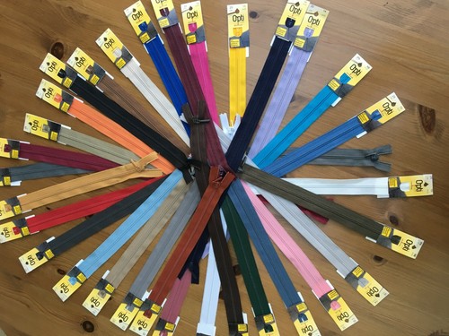 OPTI S40 Zips Dress and Skirt Closed End Zipper with Teardrop Painted ...