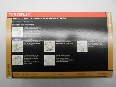 One ThreeFlex Three Layer Compression Bandage System | eBay