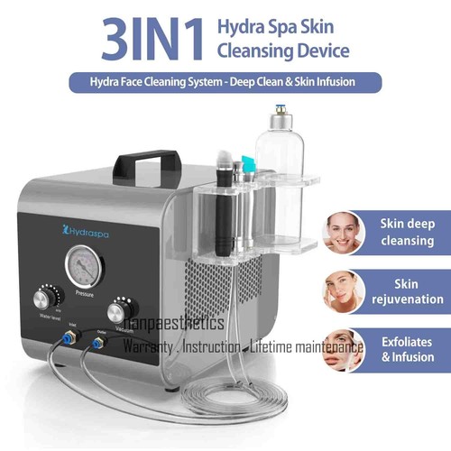 3 in 1 Hydro Water Dermabrasion Hydra Machine Deep Clean Skin Peel ...