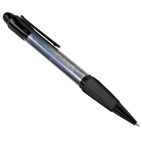 1 x Snowy Mountains Sochi Russia Views Black Ballpoint Pen Student Gift ...