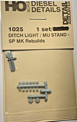 Detail Associates HO 1025 Ditch Light MU Stand SP MK Rebuilds NIP | eBay