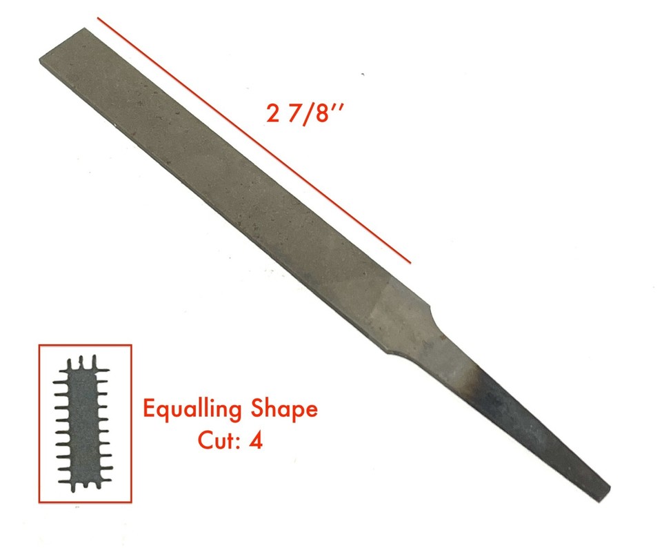 VIGOR Swiss Precision Needle Files Various Sizes Shapes Cuts Watch ...