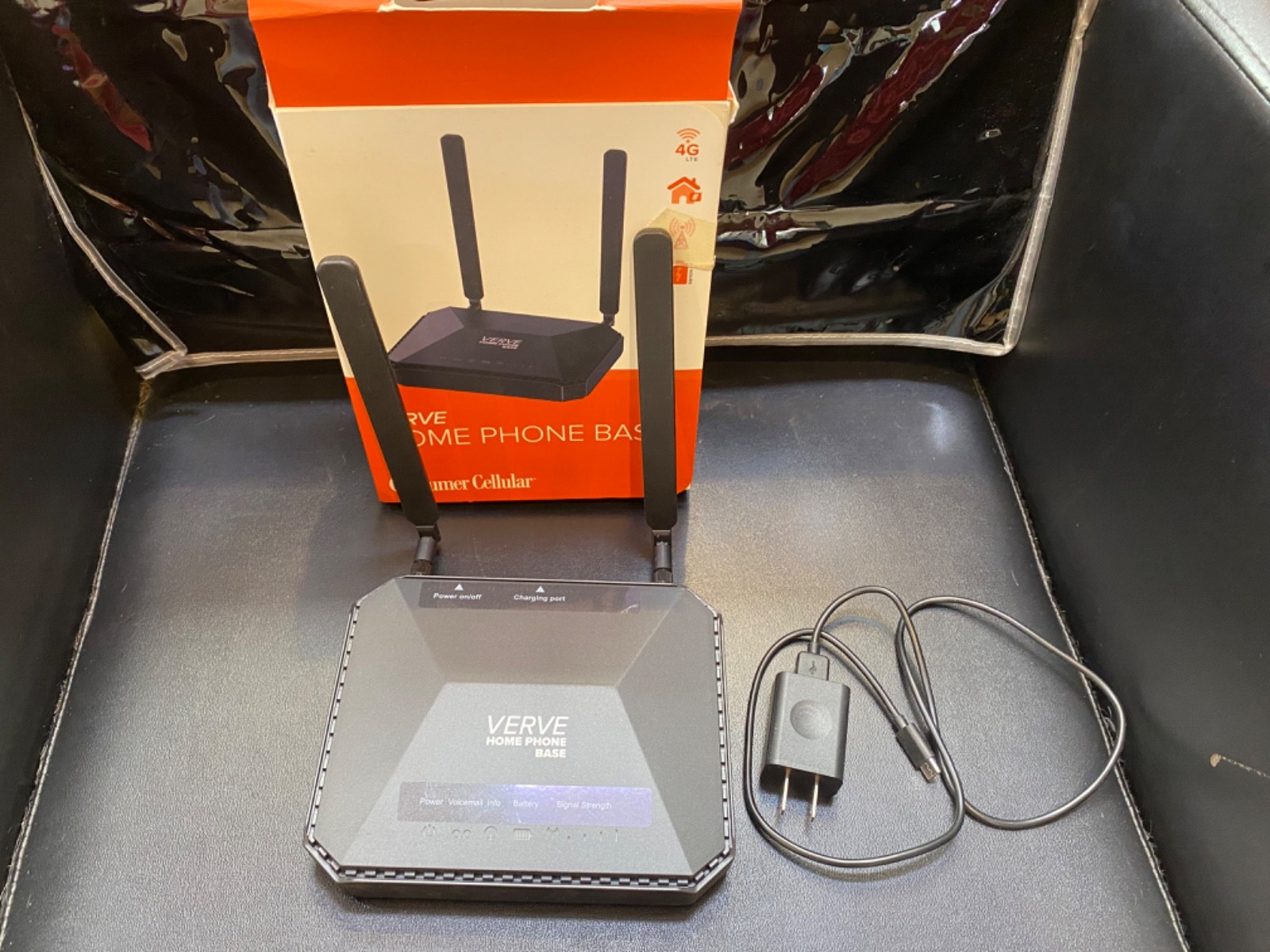 Consumer Cellular Wireless Home Phone Base Verve SD3000 USB-C Port Used ...
