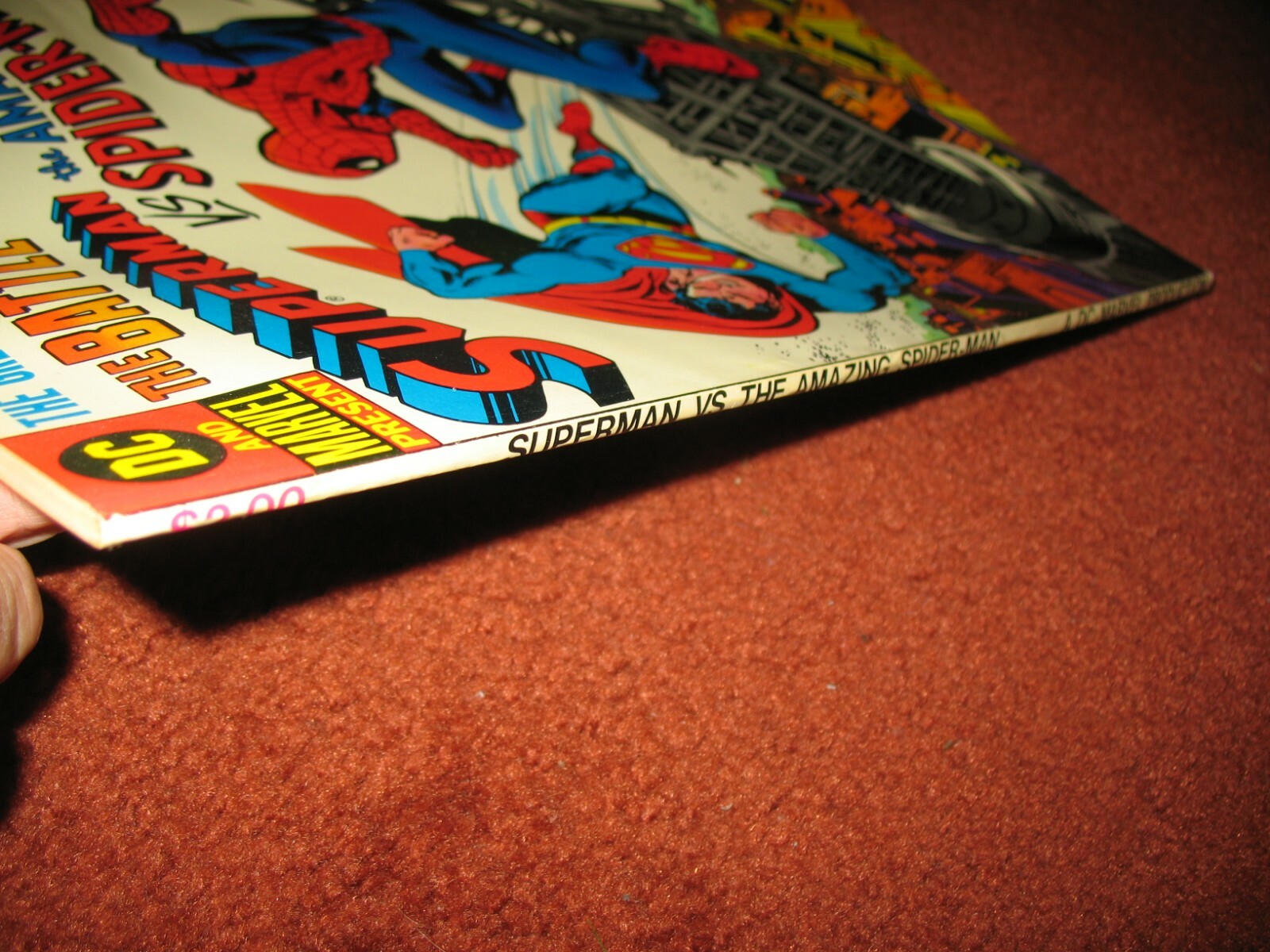 Superman vs The Amazing Spider-man Treasury Edition DC Marvel 1976 | eBay