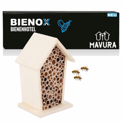 Bienox Insect Hotel Bee Hotel Wood Nesting Box Insektennistkasten ...