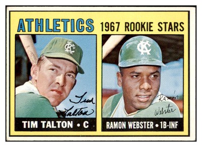 1967 TOPPS #603 RAMON WEBSTER A'S EX-MT SET BREAK 516098 (KYCARDS) | eBay