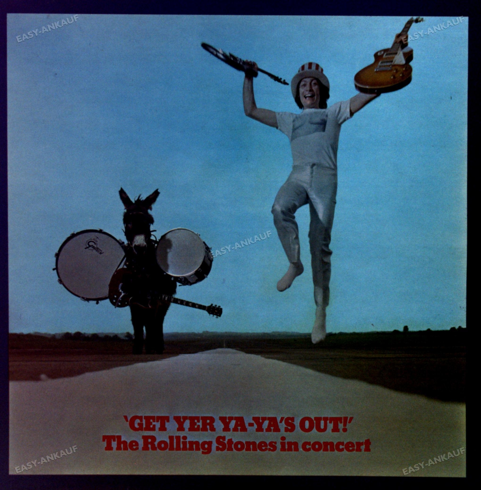 The Rolling Stones - Get Yer Ya-Ya's Out In Concert LP 1978 (VG+/VG+ ...