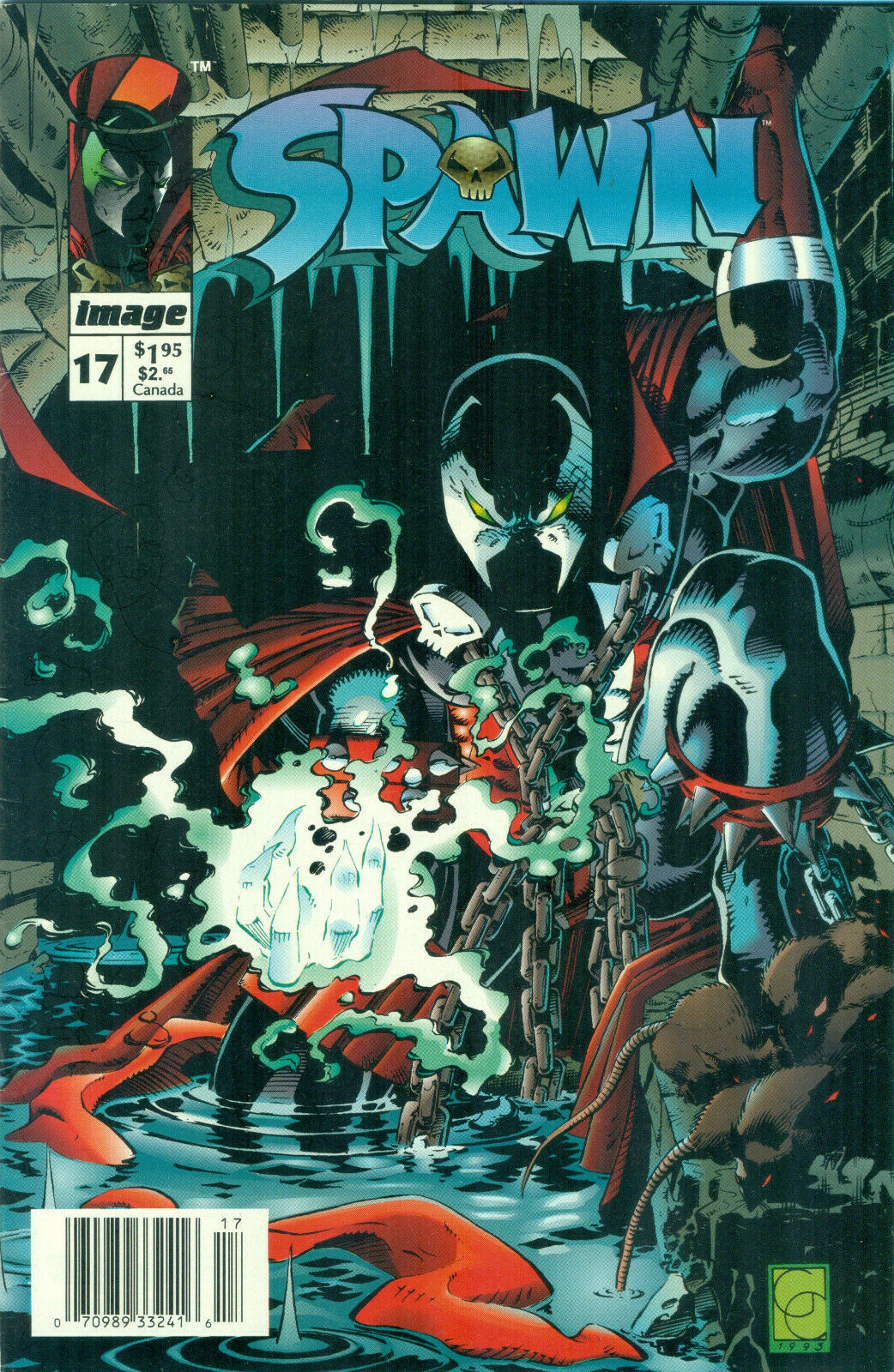 Spawn #17 By Morrison Anti-Spawn Redeemer 1:100 Newsstand Variant Image ...