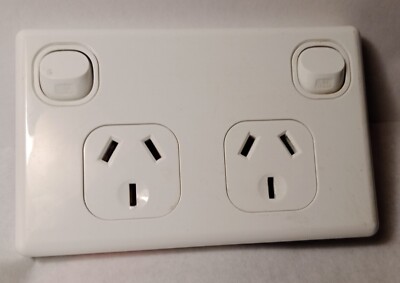 240v 10 amp Power Point - Twin Outlet GPO | eBay Australia