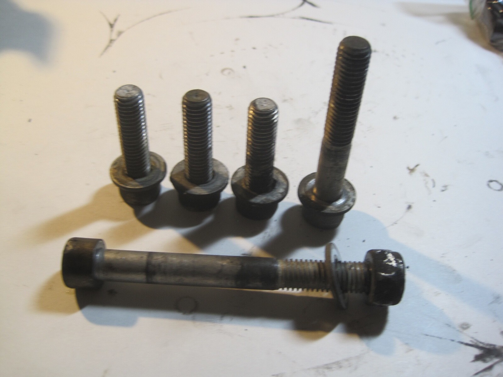 BMW K100 K100RS K100RT RS RT K589 ENGINE MOTOR FRAME MOUNT BOLT SET | eBay