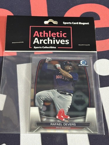 Rafael Devers Sports Card Magnet Boston Red Sox | eBay
