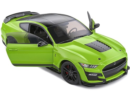2020 Ford Mustang Shelby GT500 Grabber Lime Green Metallic with Black ...