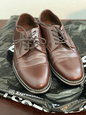 Express Brown Men’s Dress Shoes Size 8 | eBay