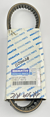 Genuine OEM Komatsu 04121-21748 V-Belt *NEW* | eBay