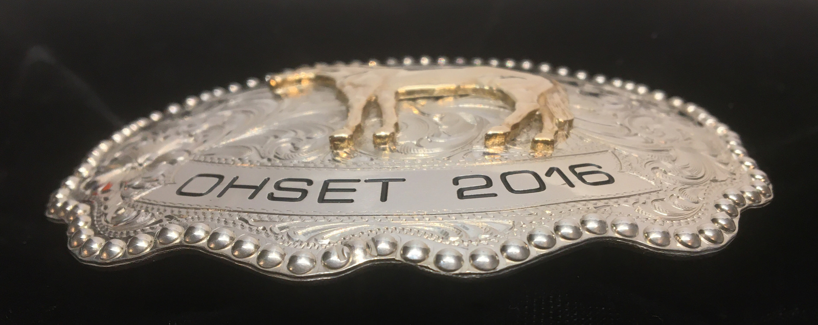 Wage's Trophy Belt Buckle TUALITIN OHSET 2016 German Silver | eBay