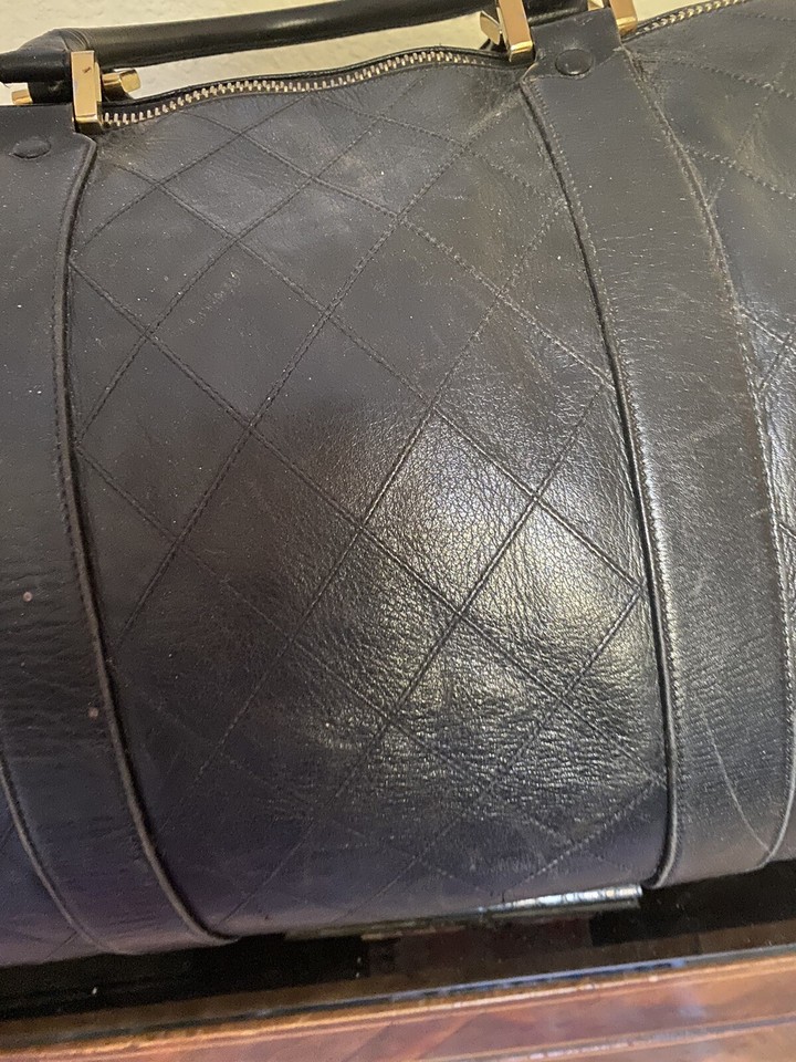 Vintage Chanel Weekender Bag | eBay