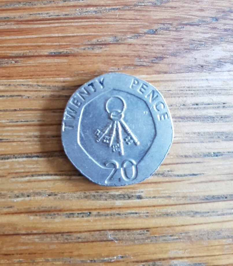 20p COIN GIBRALTAR KEYS COLLECTION 2006 RARE SPECIAL UK DESIGN LIMITED ...