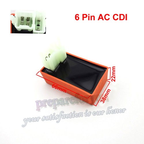 Performance 6 Pin CDI Box For 50 110cc 125 150cc 250cc ATV Quad Pit ...
