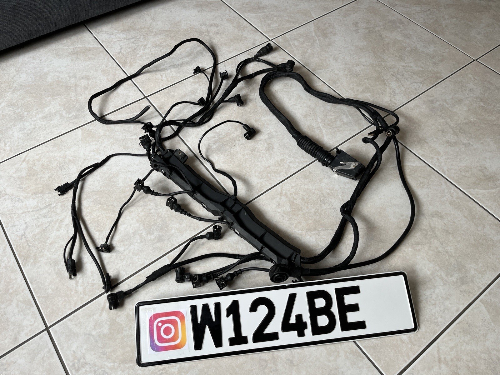 MERCEDES Engine Wiring Harness 1244402933 E320 95 W124 for sale online ...