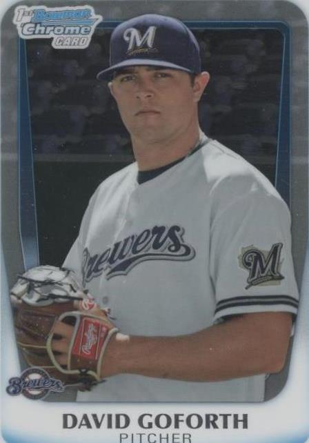 2011 Bowman Draft Picks & Prospects - Chrome Prospects David Goforth # ...