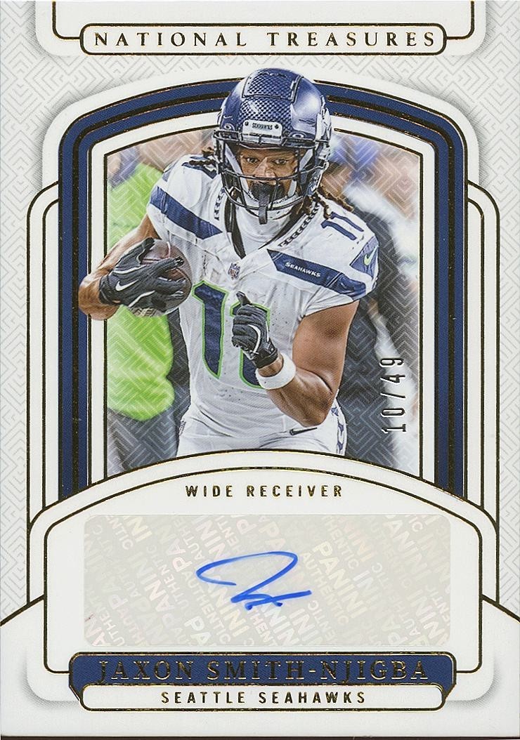 2024 Panini National Treasures - Signatures Jaxon Smith-Njigba, Jaxon ...