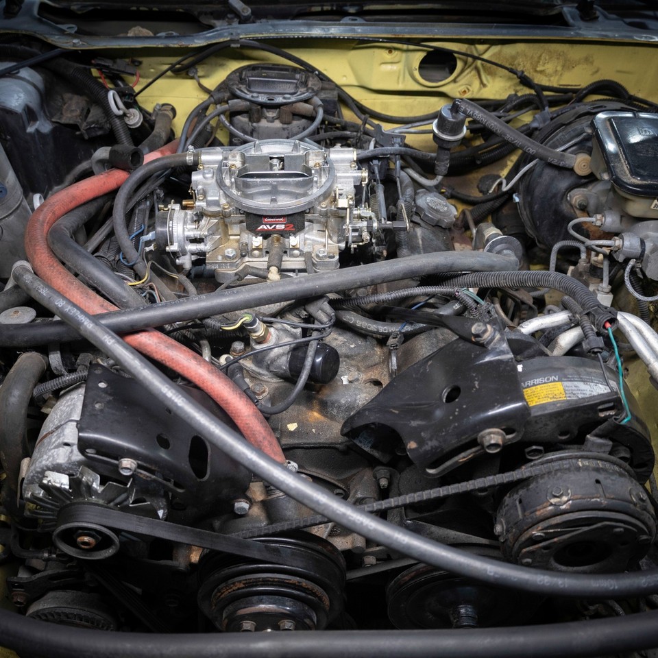 1986 Camaro 5.0L 305 Carb SBC Engine Motor 700R4 Auto Trans 79K Miles ...