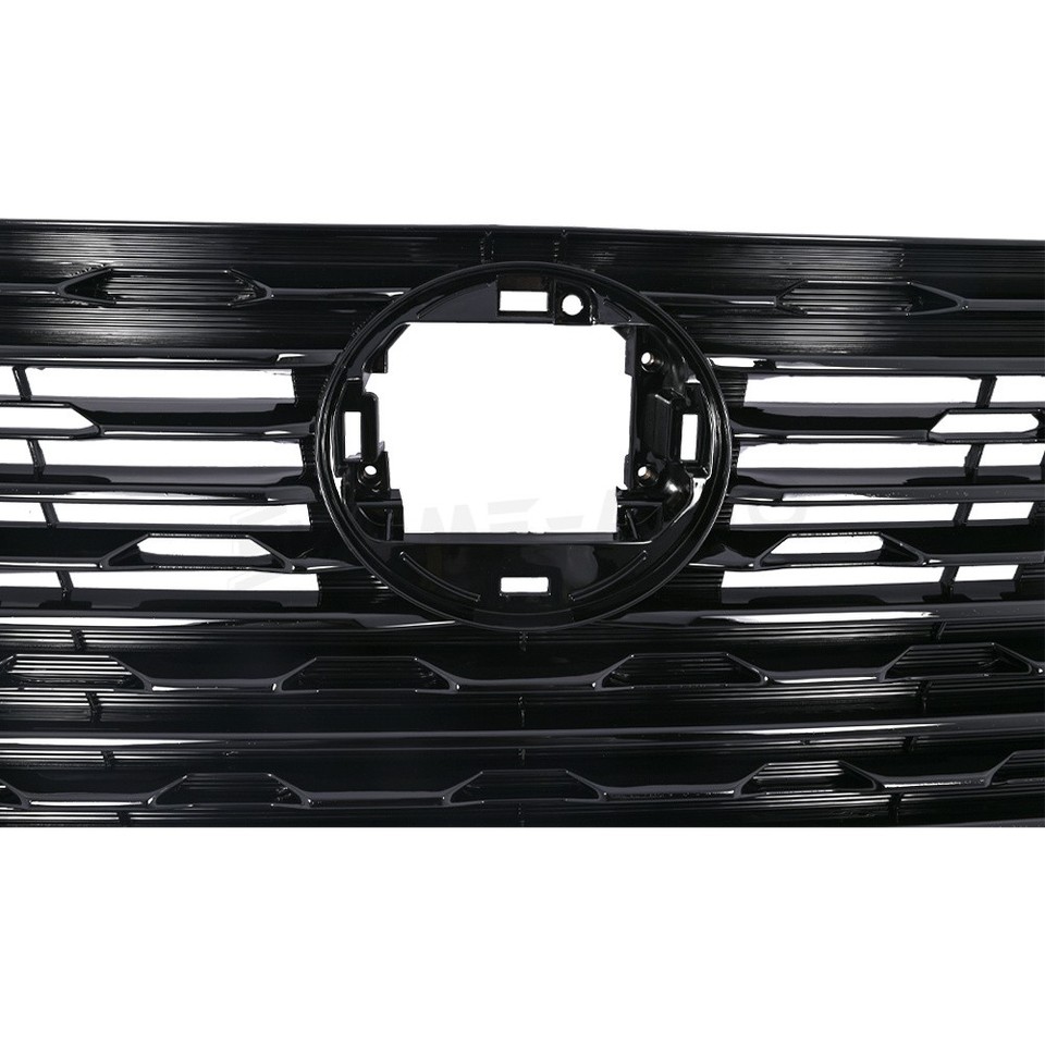 Plastic Black Front Bumper Upper Grille For 2024-25 Nissan Sentra SR ...
