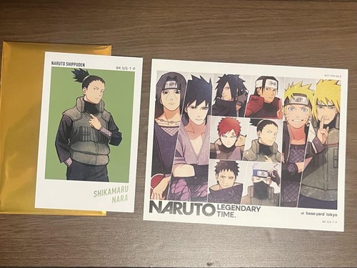 Naruto Nara Shikamaru Art Sticker Base Yard Tokyo Bonus Set | eBay