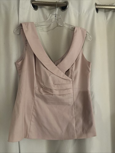 Ladies Fitted Blush Pink Top Size 12 BRAND - REVIEW | eBay Australia