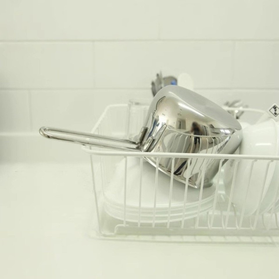 Non-stick Single Hand Pot Stainless Steel Small Pot Coffee Tea Soup ...