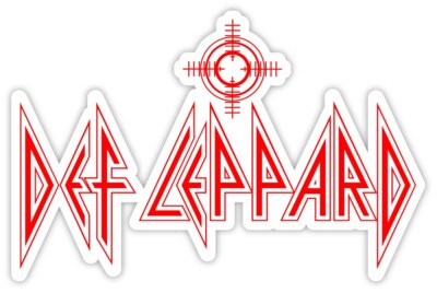 Def Leppard sticker decal 5" x 3" | eBay