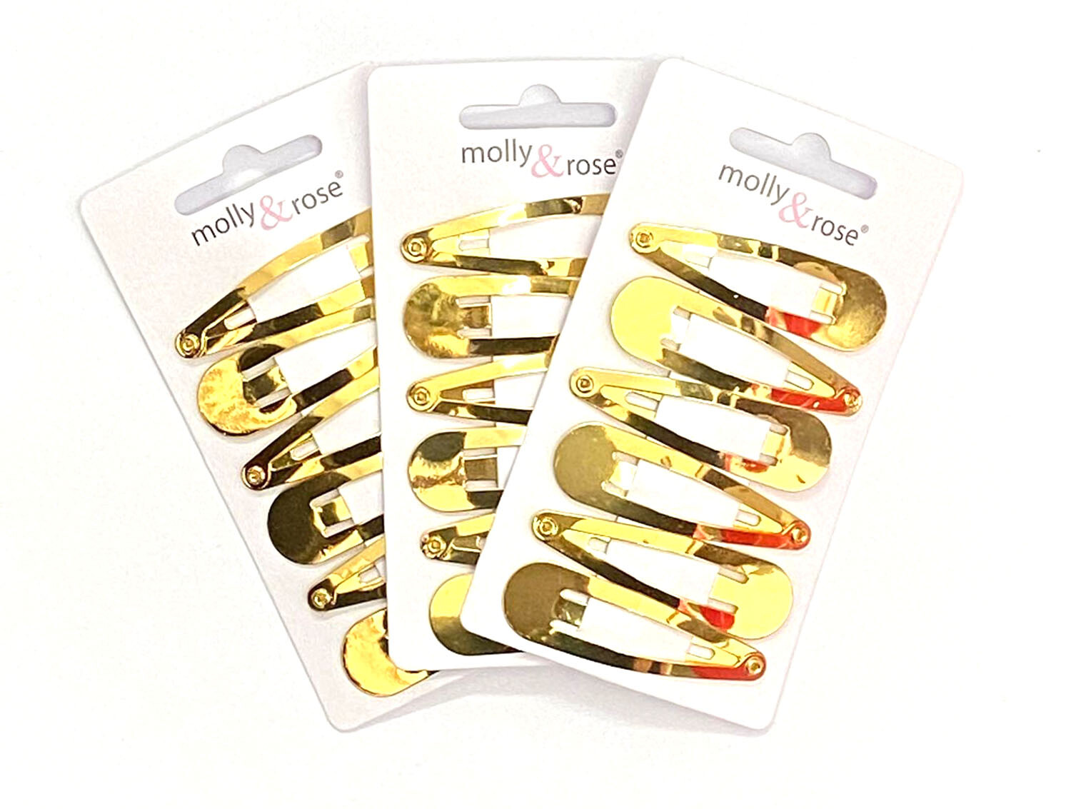 18 x Sleepies Bendies Hair Slides Sleepy Snap Clips School Colours ...