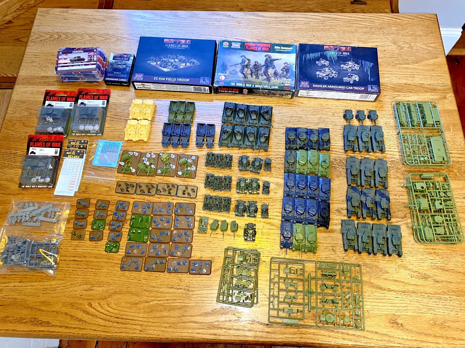 Flames of War British Army\Collection Battlefront Miniatures Mid/Late ...