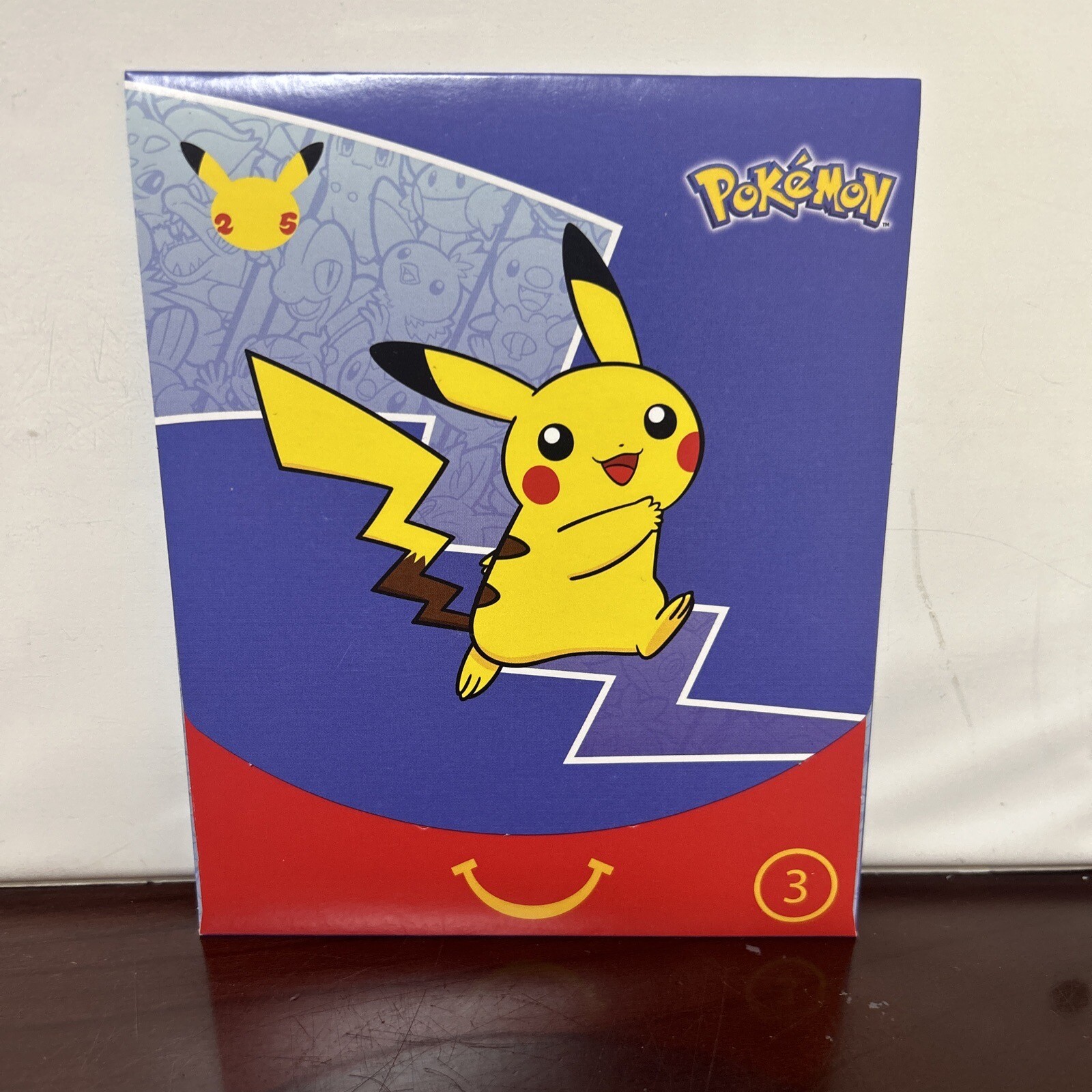 (1) McDonald’s Pikachu Pokemon Playing Cards 25th Anniversary Brand New ...