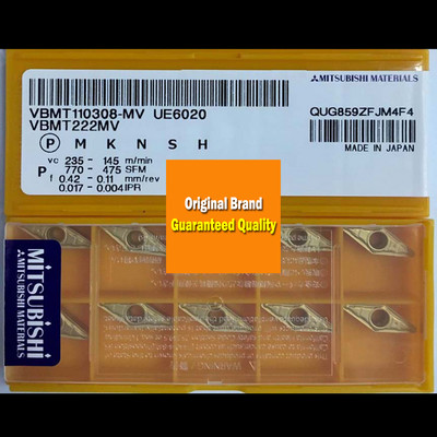 10PCS in BOX Original MITSUBISHI VBMT110308-MV UE6020 VBMT222MV Carbide ...