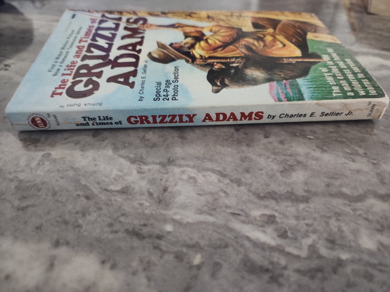 THE LIFE AND TIMES OF GRIZZLY ADAMS by Charles E. Sellier vintage 1977 ...