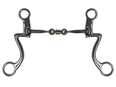 Showman Western Seven Shank Three-Piece Copper Link Bit | eBay