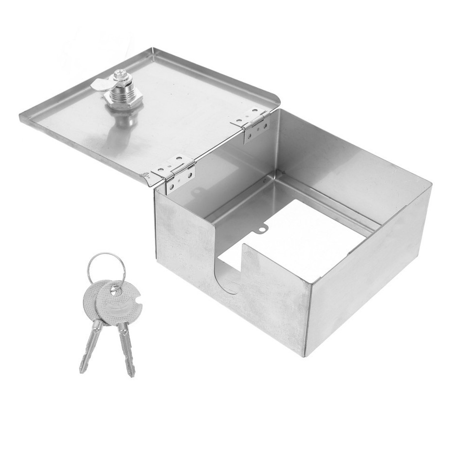 Lockable Outdoor Electrical Junction Box Stainless Steel Wall Mounted ...