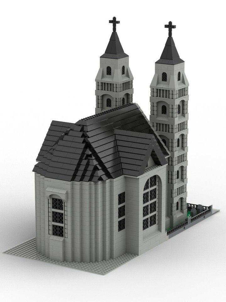 Lego MOC Modular church - pdf instructions only | eBay
