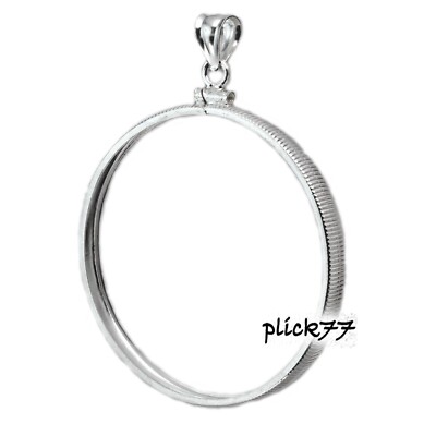 2 Cent Euro Coin Bezel Sterling Silver Coin Edge Frame Mount Pendant | eBay