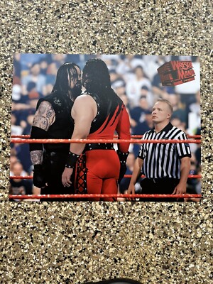 WWF WWE WRESTLEMANIA 11x14 Poster Stone Cold Bret Hart Mania XIV 13 2 ...