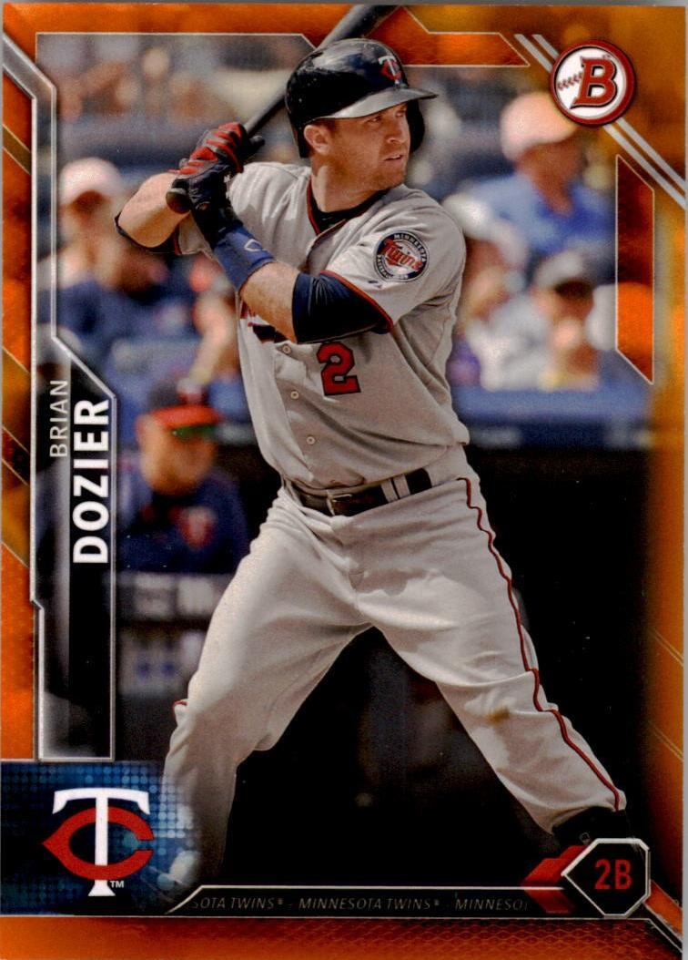 2016 Bowman - Brian Dozier #53 Orange /25 for sale online | eBay