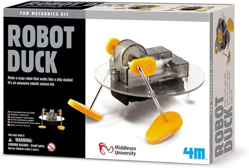 Sealed Robot Duck 4M Mechanics Kit STEM Science Build Your Own Robot ...
