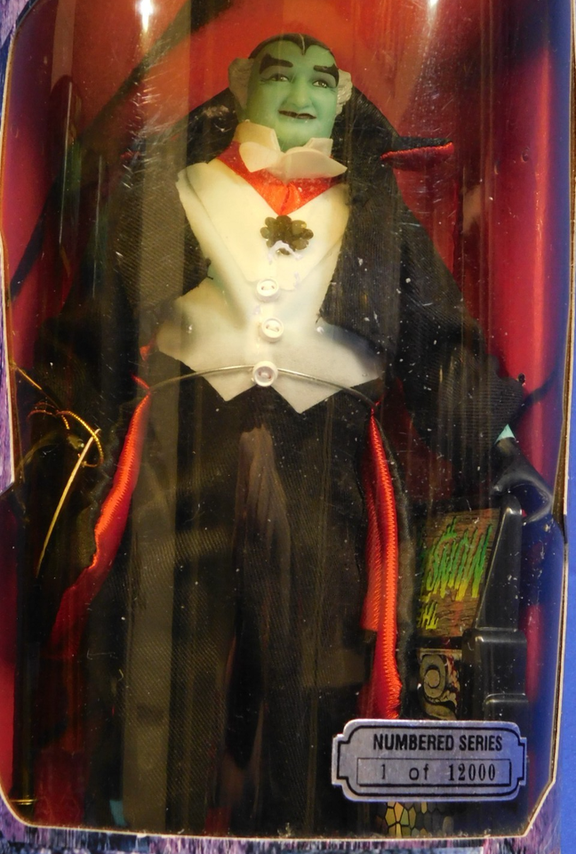 THE MUNSTERS 3-DOLL SET LILY, HERMAN, GRANDPA FIGURES 90'S SEALED ...
