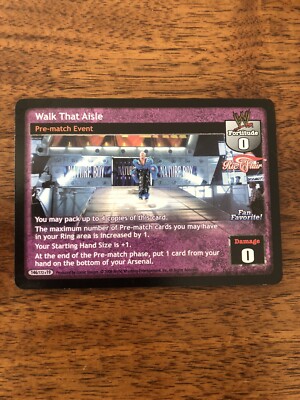 WWE: CGC Raw Deal RICK FLAIR Walk the Aisle Pre match Wrestling Rare | eBay