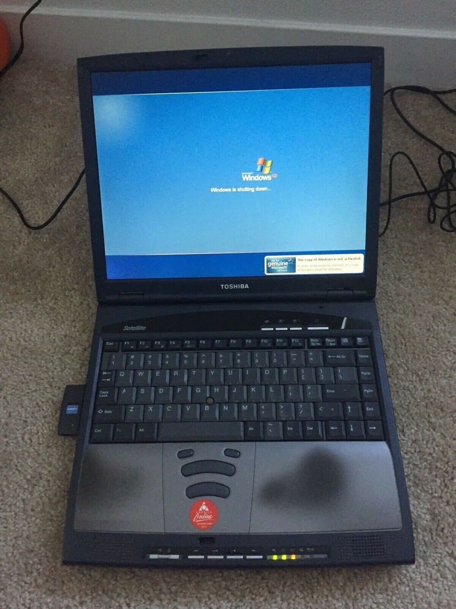 Black Toshiba Laptop