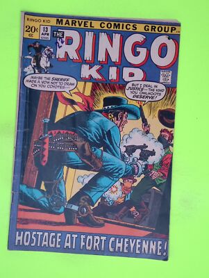 Ringo Kid #13 Vol. 2 1972 Marvel Comics Low Grade Comic Book K31-35 | eBay