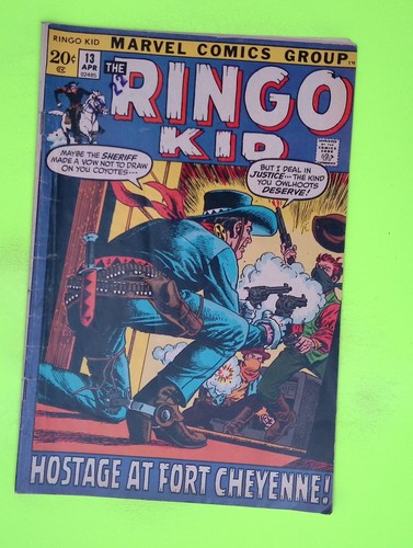Ringo Kid #13 Vol. 2 1972 Marvel Comics Low Grade Comic Book K31-35 | eBay